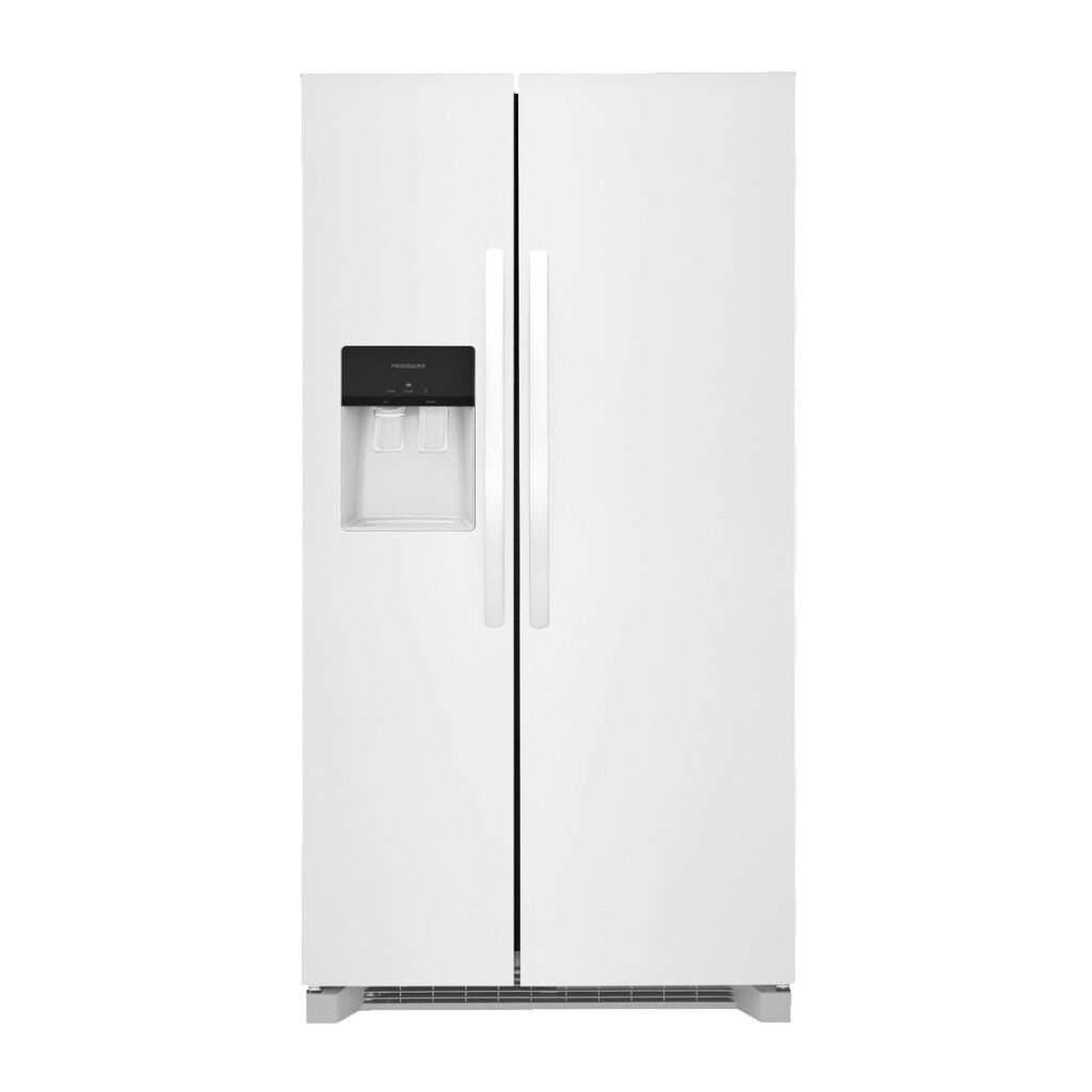 Frigidaire FRSS2623AW Side x Side Refrigerator – The Nunn Company
